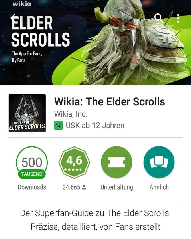 Wikia - The Elder Scrolls | Mobiltelefon Wiki | Fandom