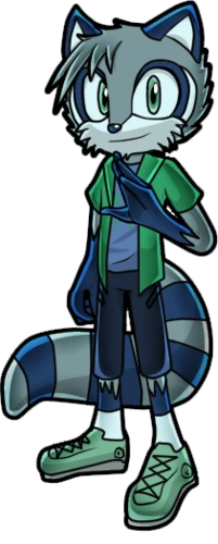 Helio the Raccoon | Mobius Paradox Wiki | Fandom