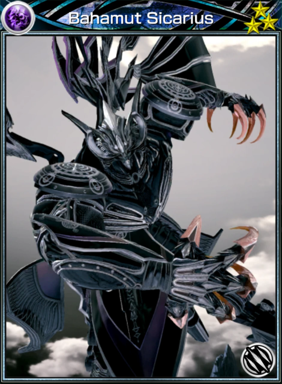 Bahamut Sicarius (Monk)(Card) - Mobius Final Fantasy Wiki