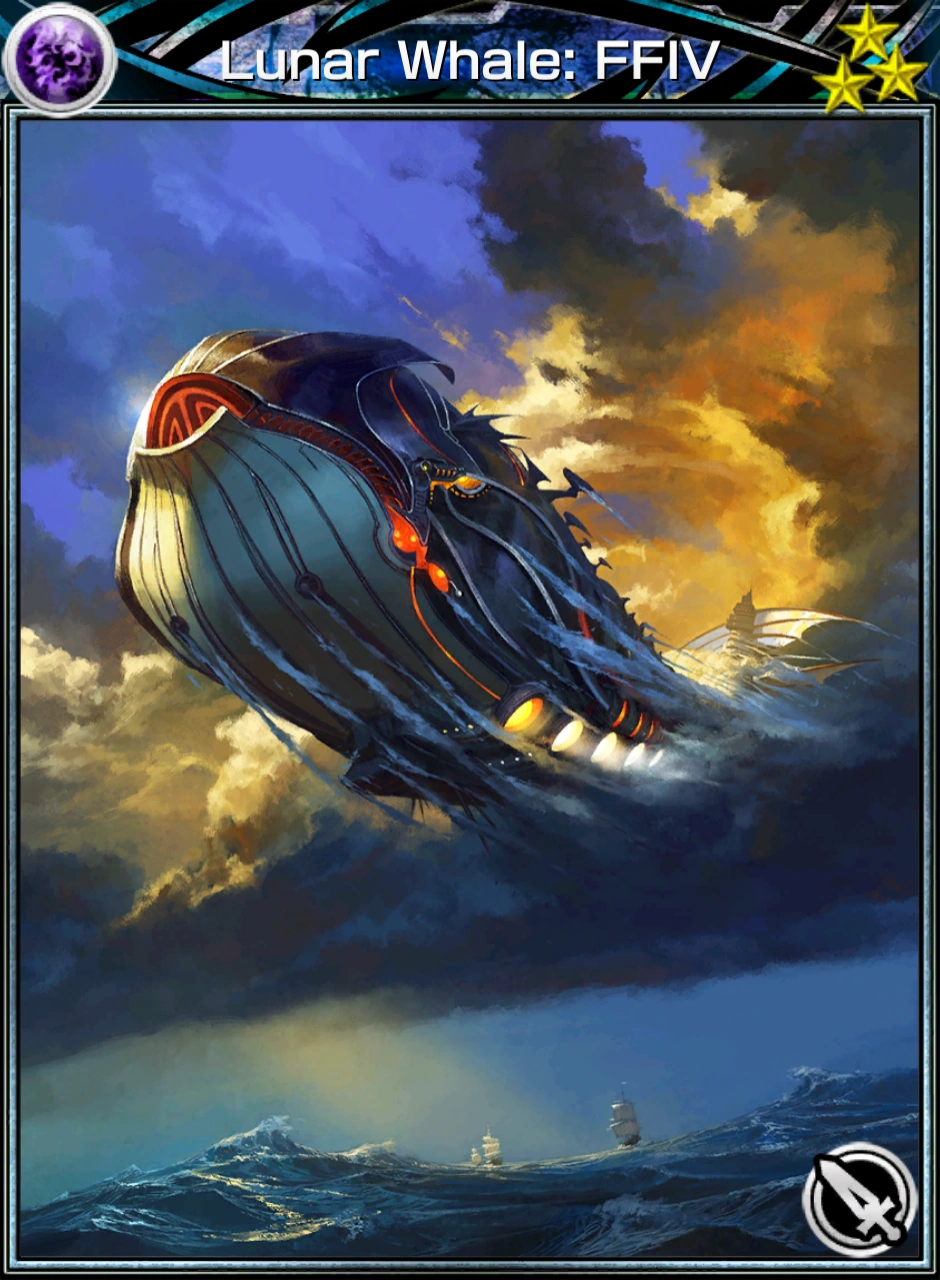 Lunar Whale: FFIV (Card) - Mobius Final Fantasy Wiki