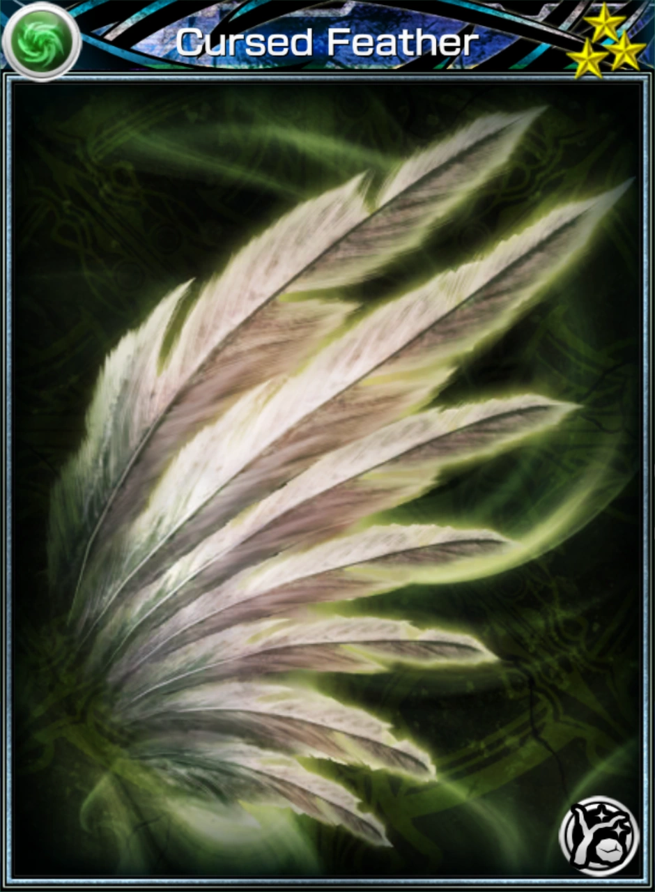 Cursed Feather (Card) - Mobius Final Fantasy Wiki