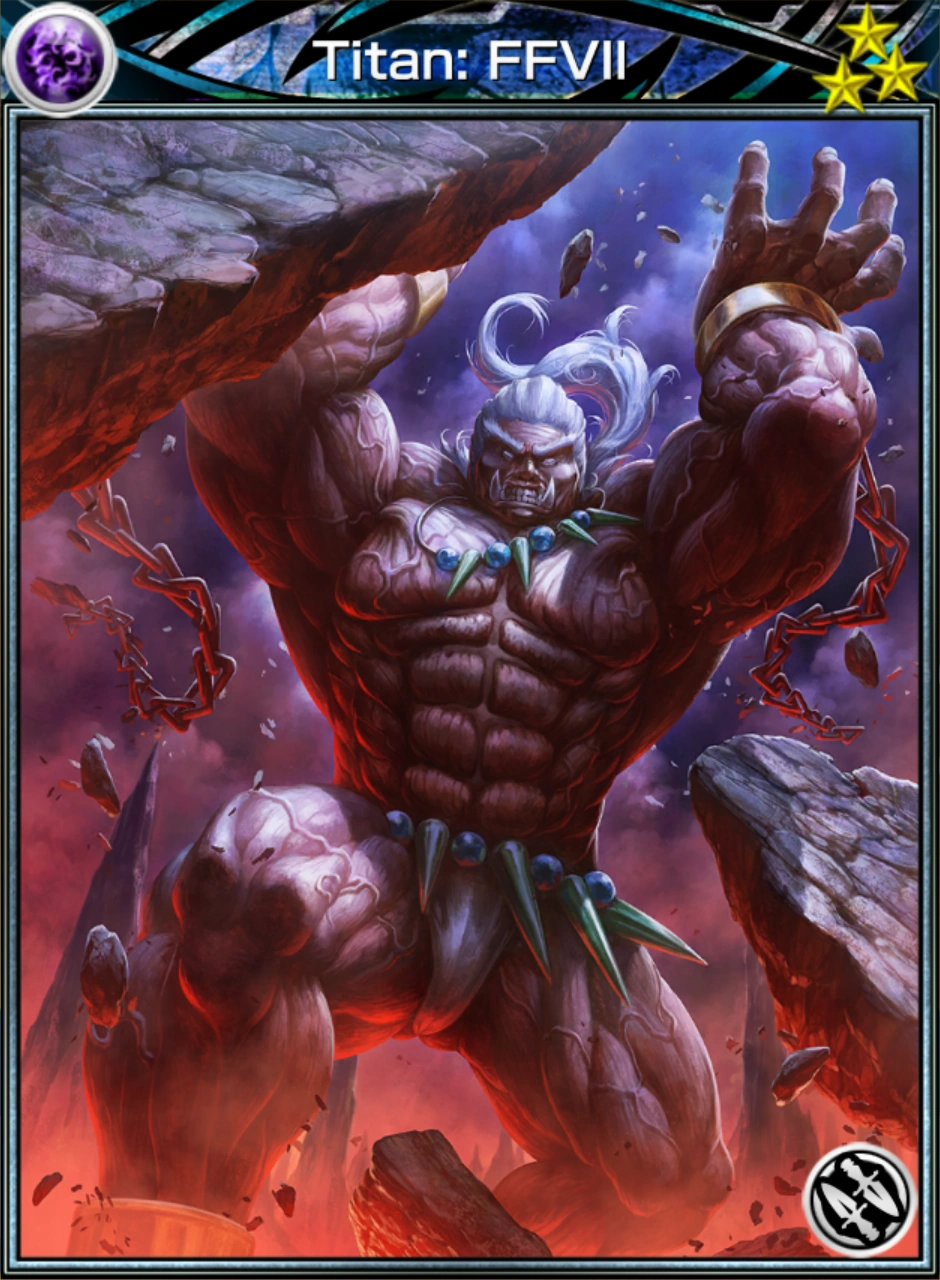 Titan: FFVII (Card) - Mobius Final Fantasy Wiki