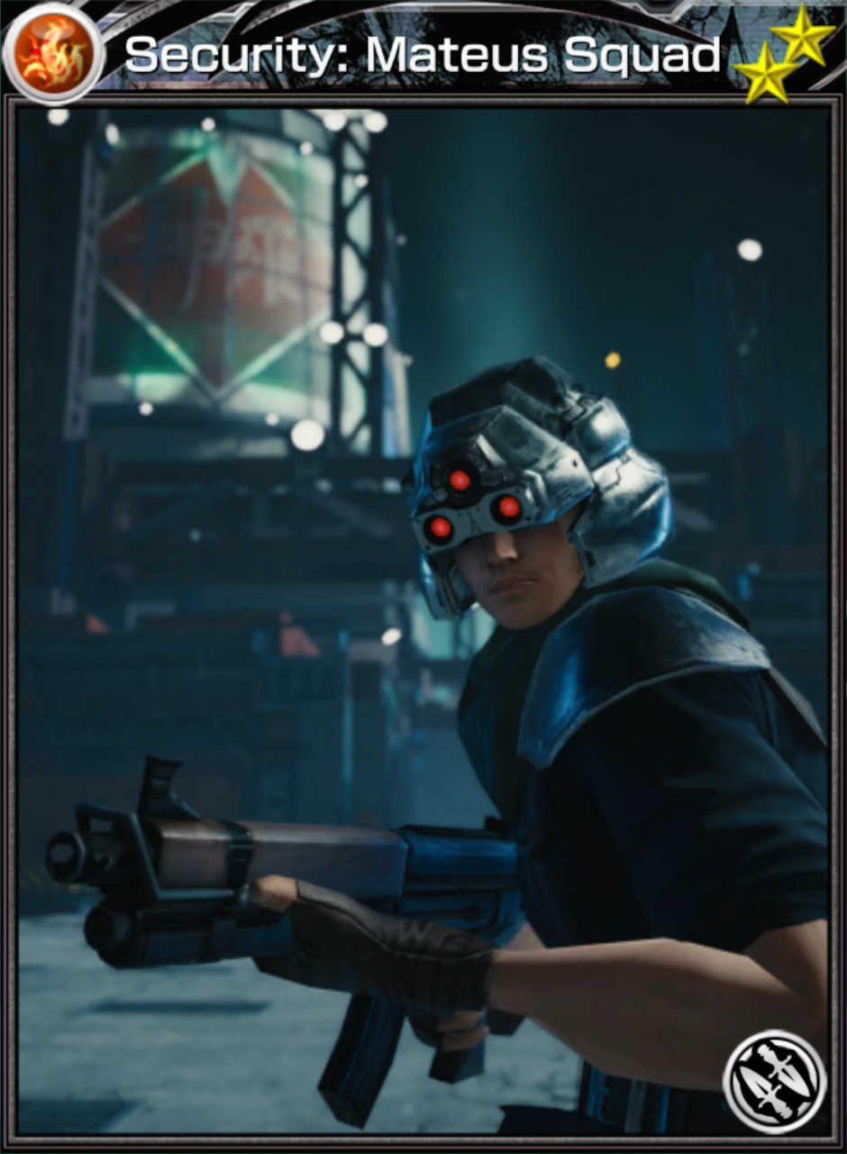 Security: Mateus Squad (Card) - Mobius Final Fantasy Wiki