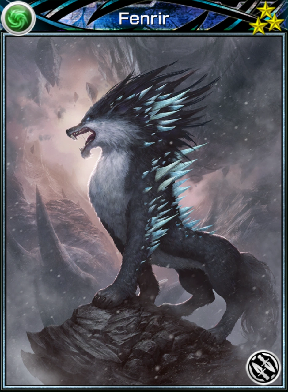 Fenrir (Wind)(Card) - Mobius Final Fantasy Wiki
