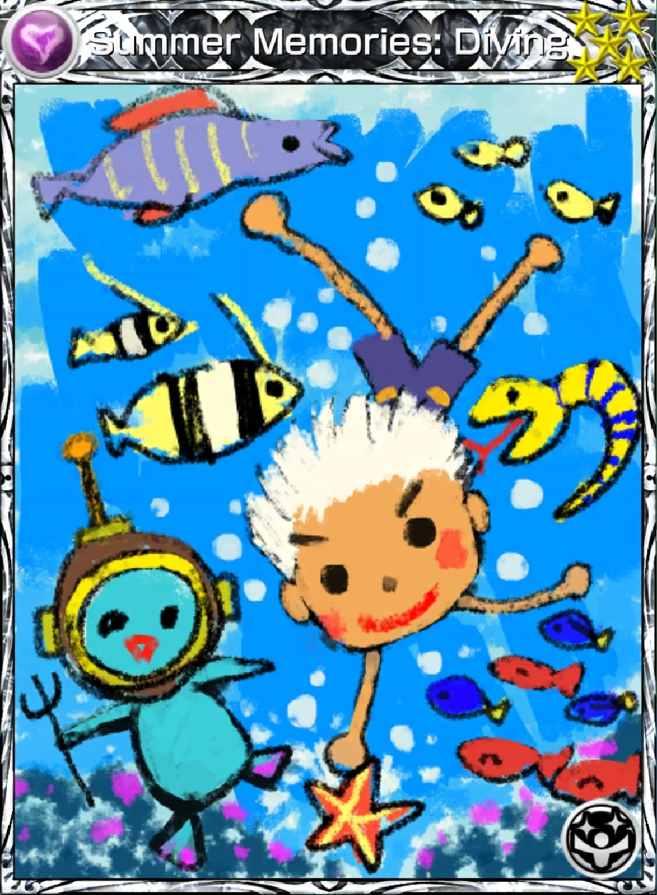 Summer Memories: Diving (Card) - Mobius Final Fantasy Wiki