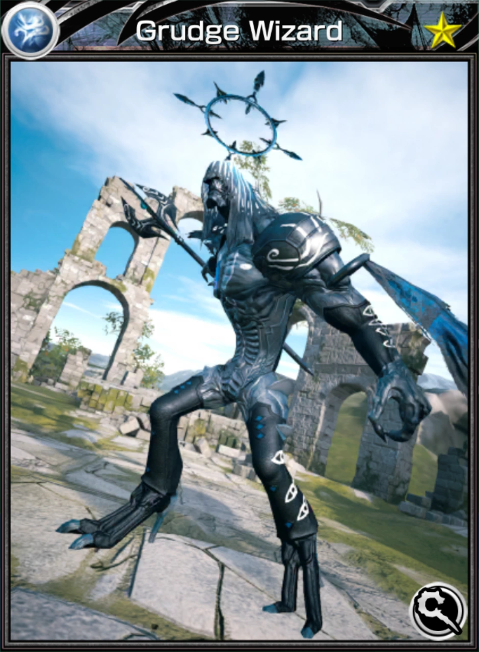 Grudge Wizard (Water)(Card) - Mobius Final Fantasy Wiki