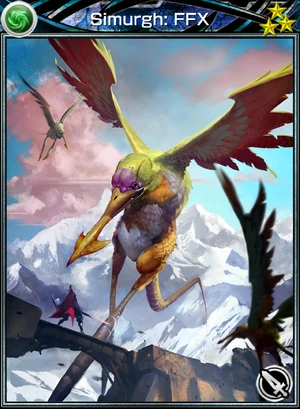 Simurgh: FFX (Card) - Mobius Final Fantasy Wiki