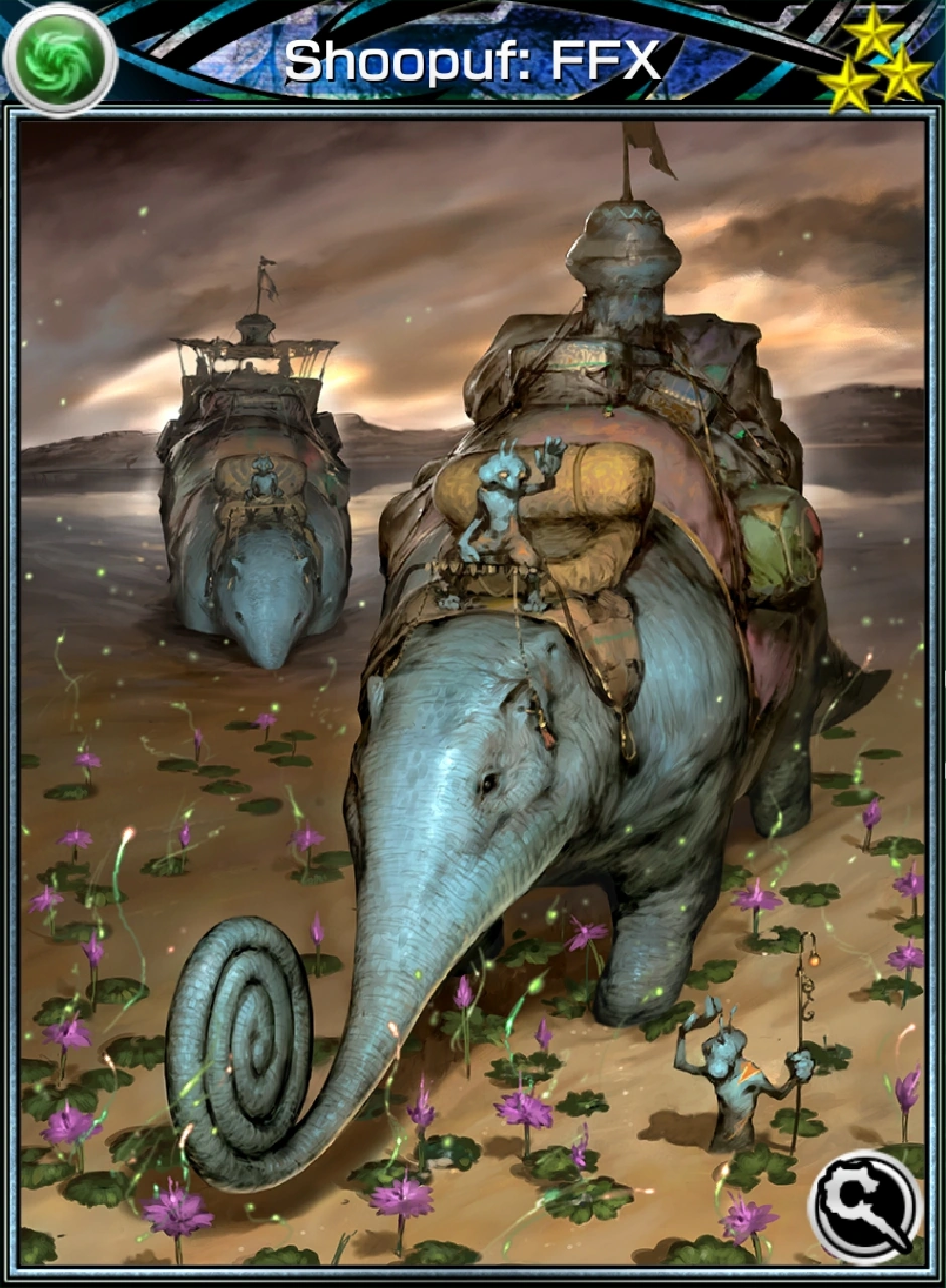 Shoopuf: FFX (Card) - Mobius Final Fantasy Wiki