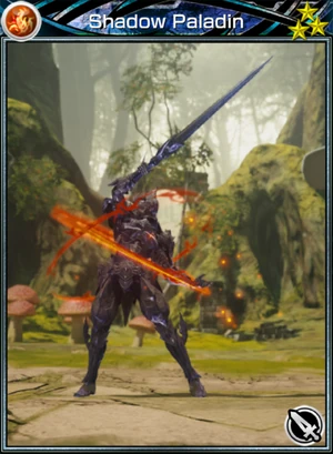 Shadow Paladin (Fire)(Card) - Mobius Final Fantasy Wiki