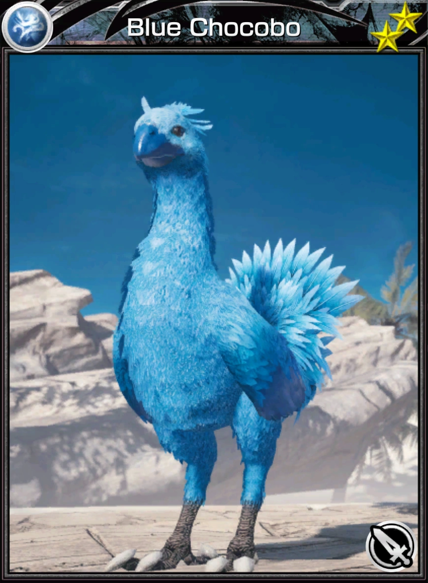 Blue Chocobo (Card) - Mobius Final Fantasy Wiki