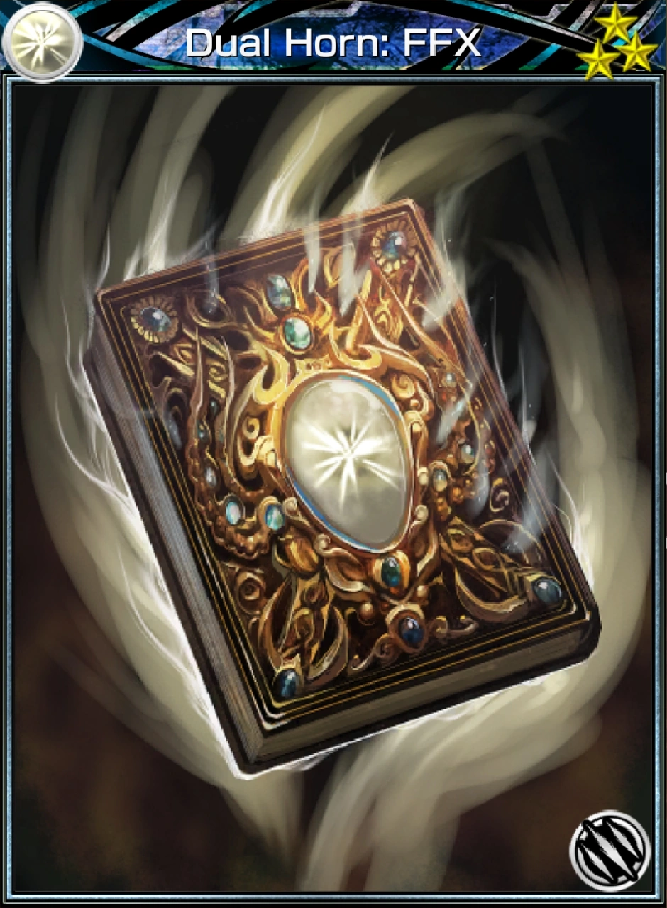 Dual Horn: FFX (scroll) - Mobius Final Fantasy Wiki