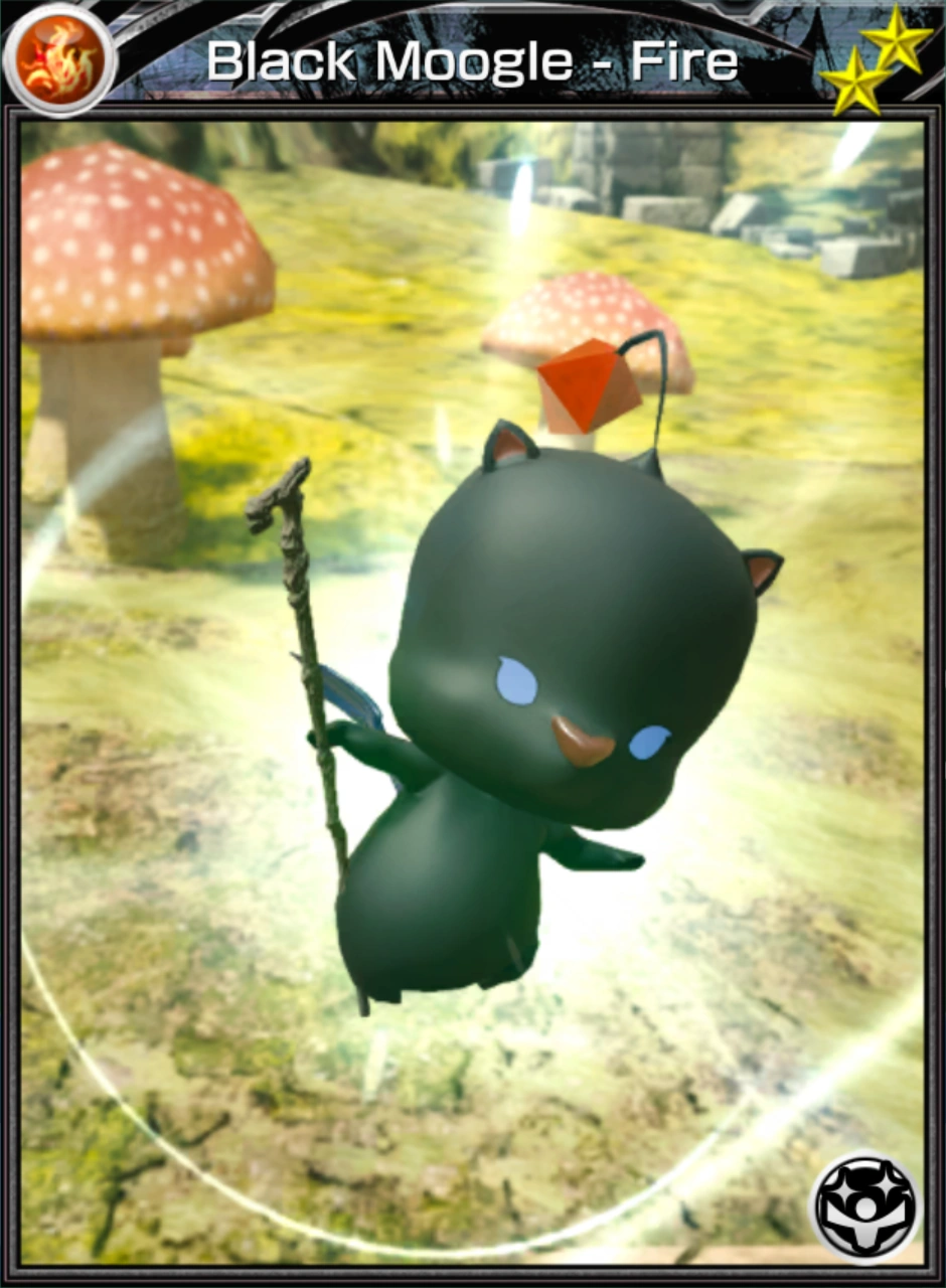 Black Moogle - Fire (Card) - Mobius Final Fantasy Wiki
