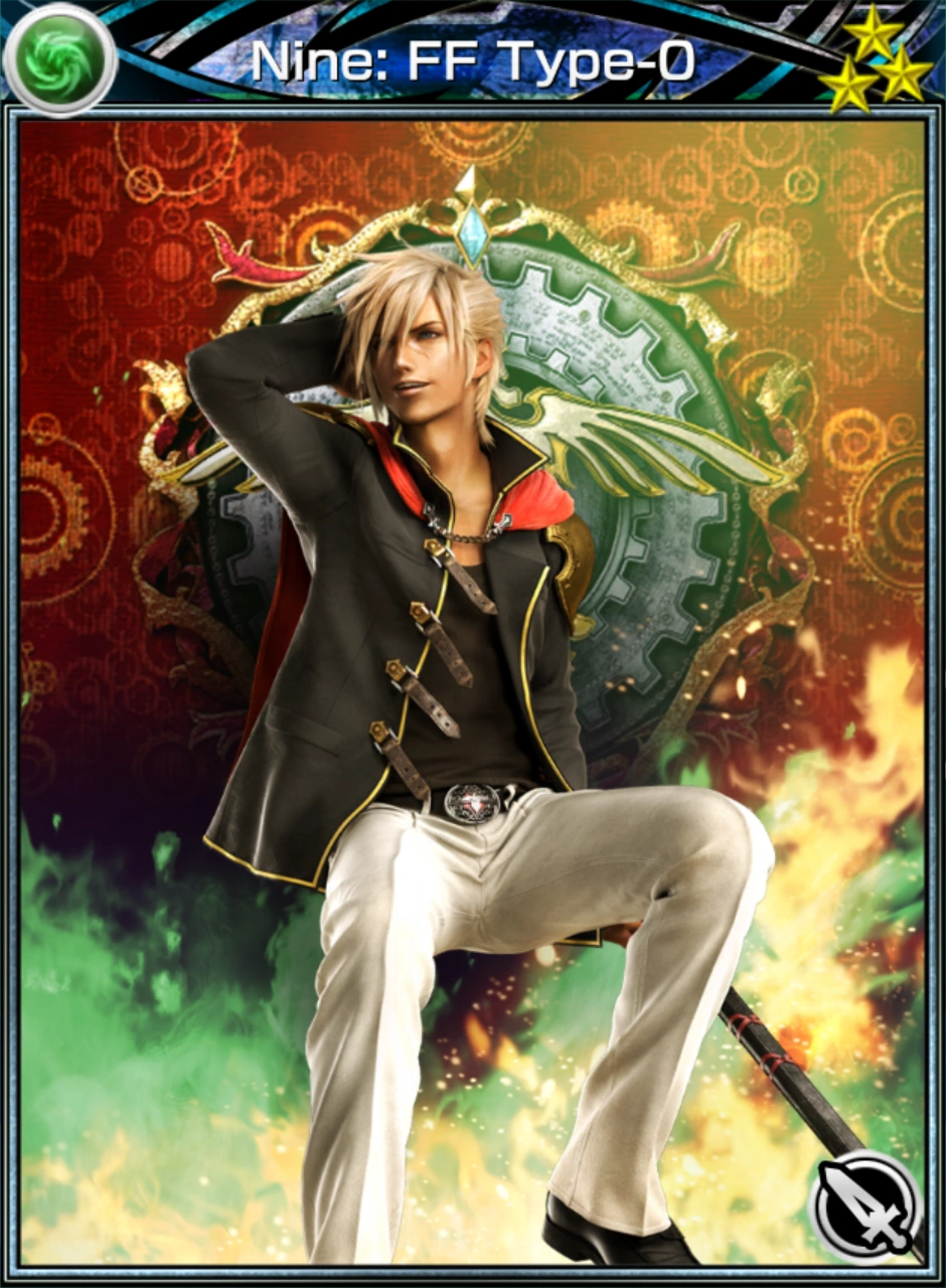 Nine: FF Type-0 (Card) - Mobius Final Fantasy Wiki