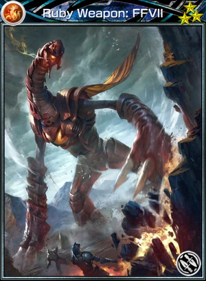 Ruby Weapon: FFVII (Card) - Mobius Final Fantasy Wiki