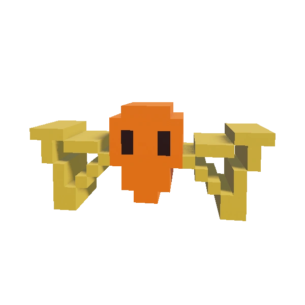 Orange Boss Skull Bat | Mobs! Wiki | Fandom