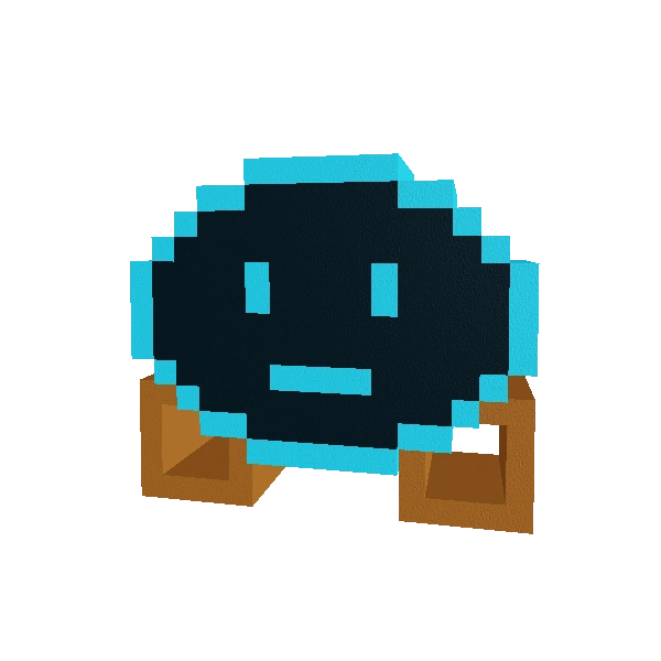 Cyan Smiley Walker | Mobs! Wiki | Fandom