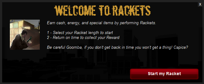 Rackets - How to play | Mobsters2 Wiki | Fandom