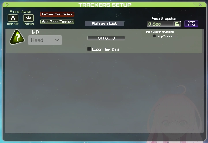 Reference - Desktop - Tracker Setup | Mocap Fusion VR Wiki | Fandom