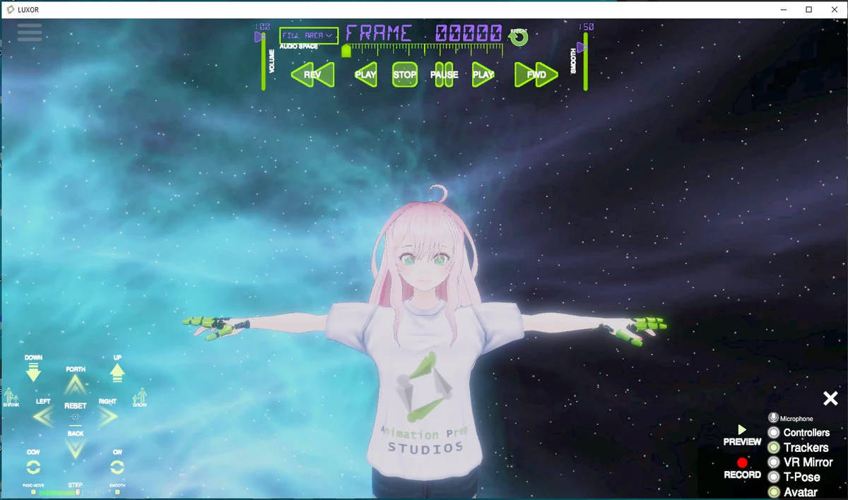 Reference - Desktop - Controls | Mocap Fusion VR Wiki | Fandom