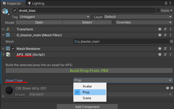 Draft - Tutorials - Building Props for APS | Mocap Fusion VR Wiki | Fandom