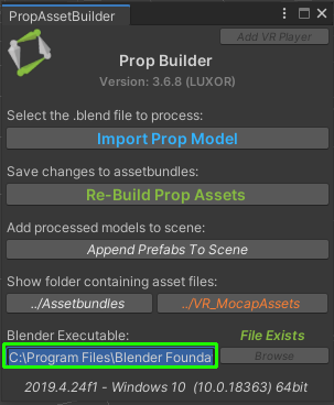 Draft - Tutorials - Building Custom Props for APS | Mocap Fusion VR ...