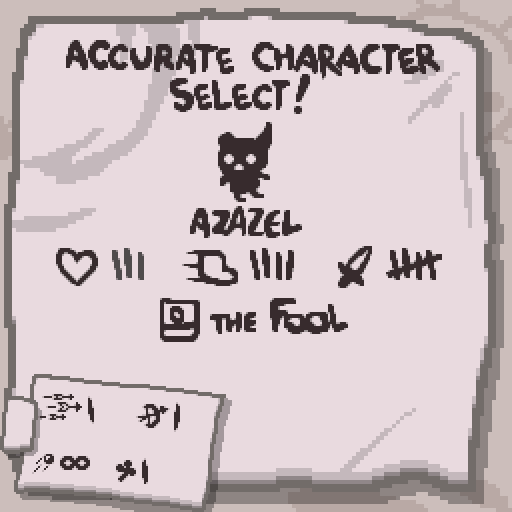 Accurate Character Select | The Modding of Isaac вики | Fandom
