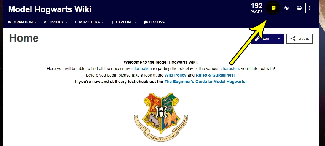 Wiki Guide/Basic Character Page Walkthrough | Model Hogwarts Wiki | Fandom