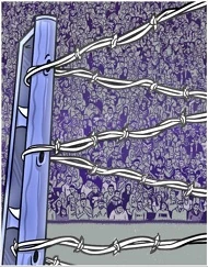 Barbed Wire Match | Modern Mania Wrestling GM Wiki | Fandom