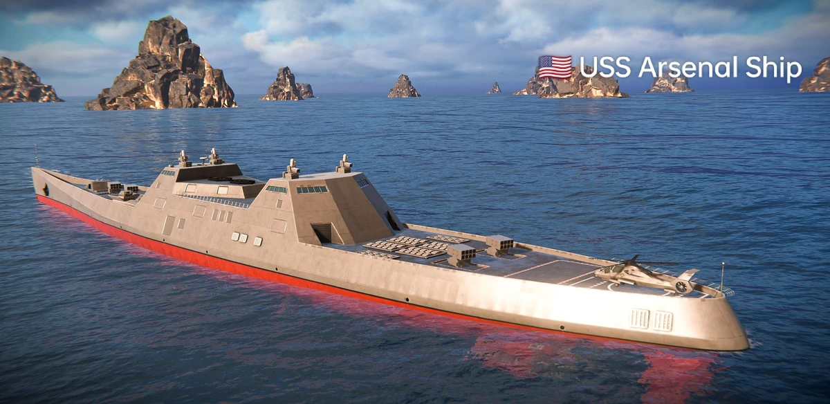 USS Arsenal Ship | Modern Warships Wiki | Fandom