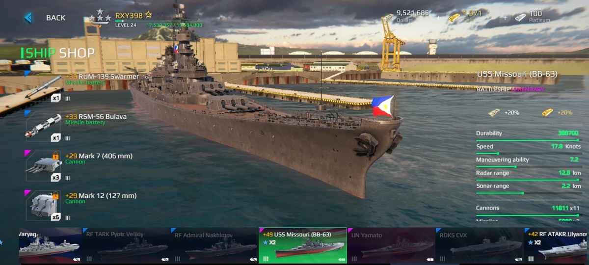 Category:Battleship | Modern Warships Wiki | Fandom