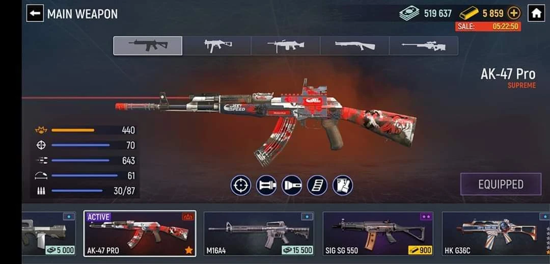 AK-47 PRO | Modern Ops Wiki | Fandom