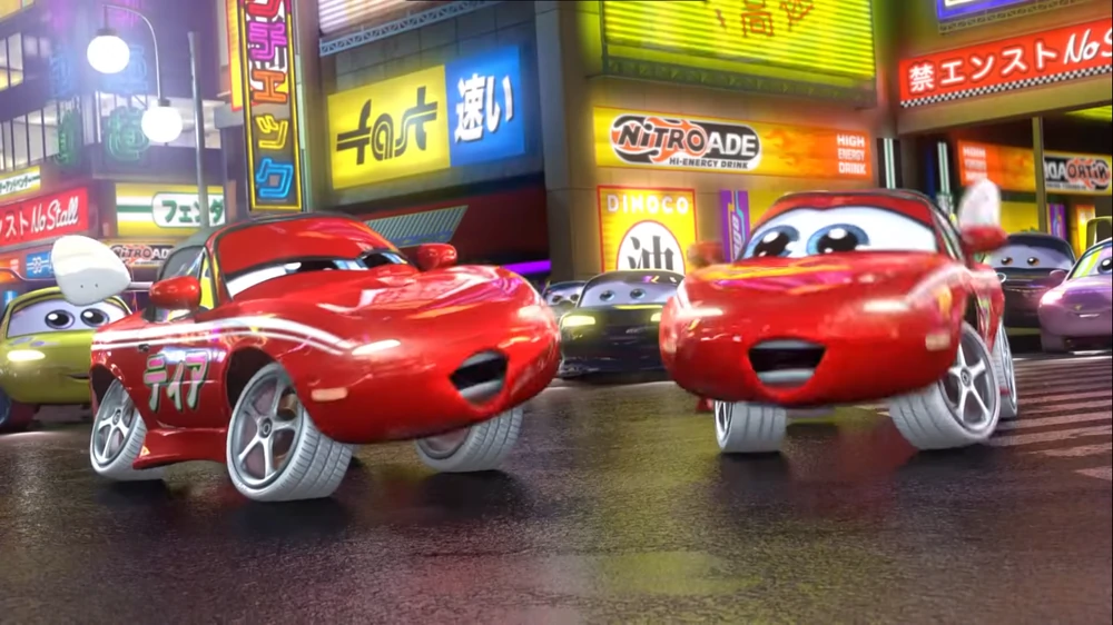 Modify Mia & Tia | Modified Cars From Pixar Cars Wiki | Fandom