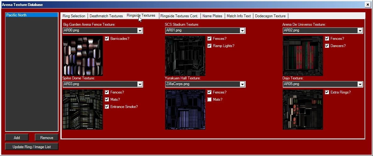 Arena Texture Database | ModPack Wiki | Fandom