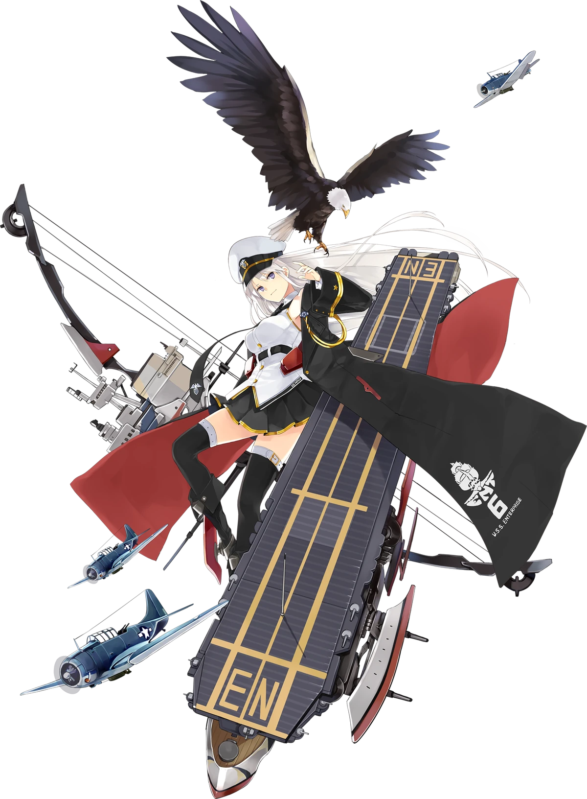 USS Enterprise (CV-6) | Moe WW2 Ship Girl Wiki | Fandom