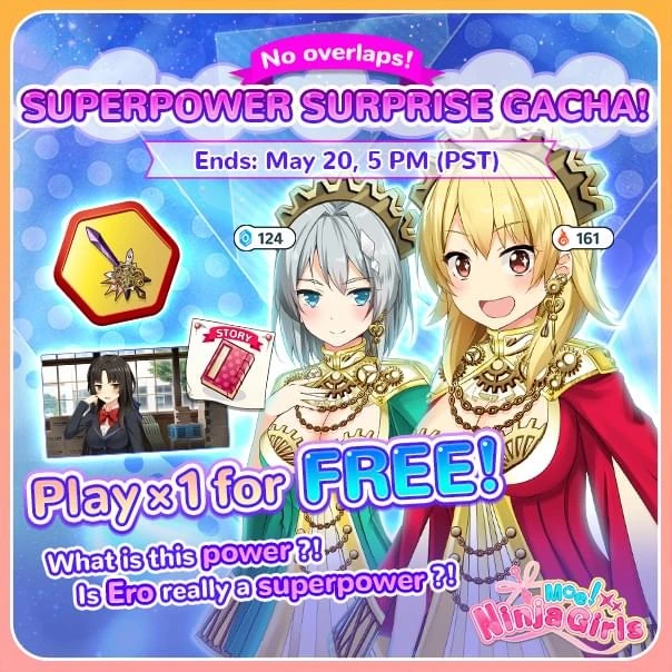 Superpower Surprise Gacha! | Moe! Ninja Girls Wiki | Fandom
