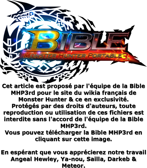 MHP3rd - Armes | Wiki L'encyclopédie Moga | Fandom