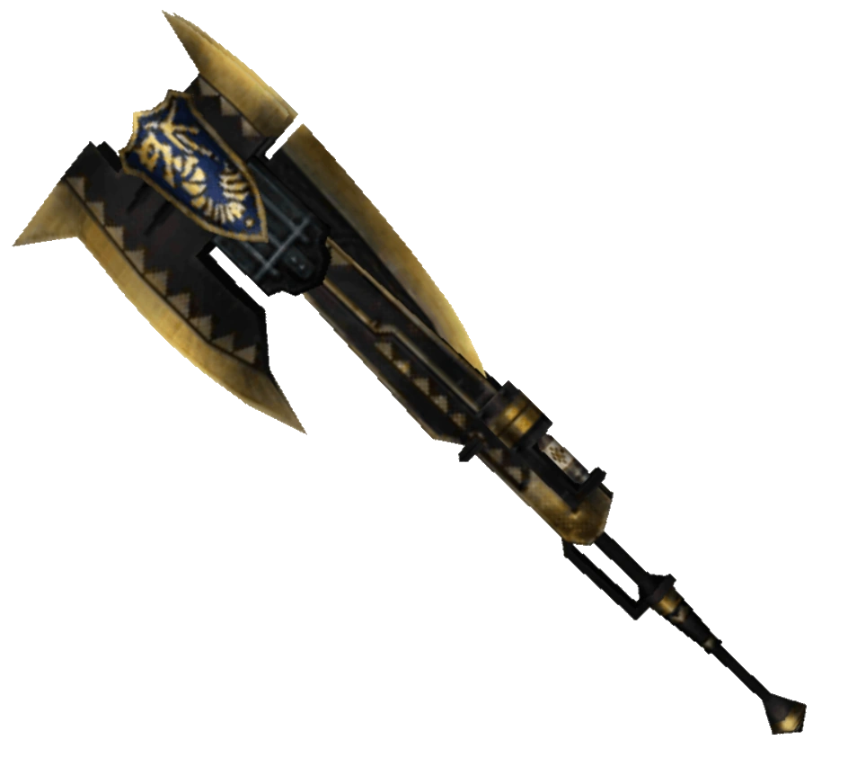 MH4U - Morpho-Hache - Hache de Général | Wiki L'encyclopédie Moga | Fandom