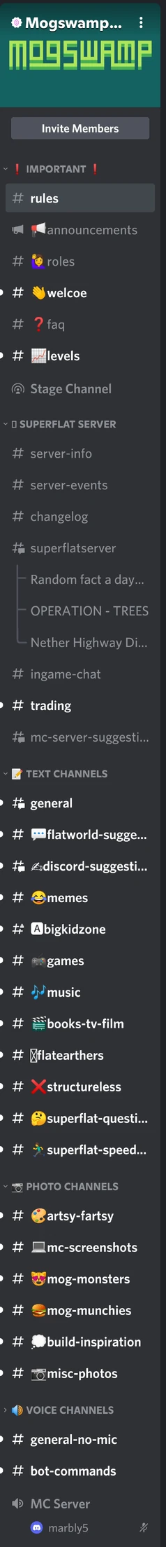 Discord Server History | Mogswamp Superflat Wiki | Fandom