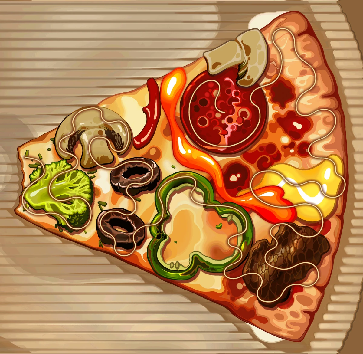 The Pizza | Mold on Pizza Wiki | Fandom