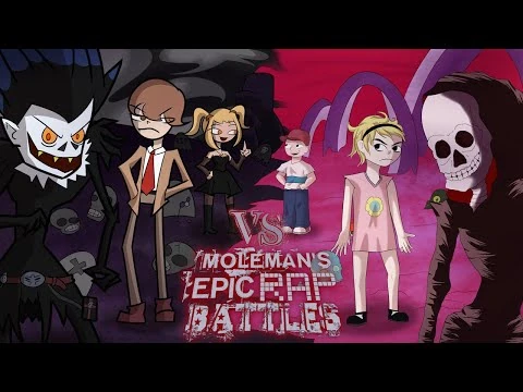 Grim Adventures Vs. Death Note | Moleman's Epic Rap Battles Wiki | Fandom