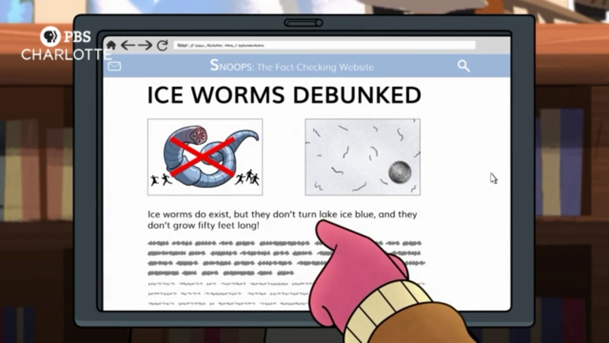 Giant Ice Worms | Molly of Denali Wiki | Fandom