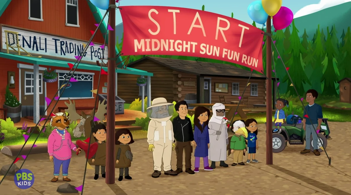 Midnight Sun Fun Run (event) | Molly of Denali Wiki | Fandom