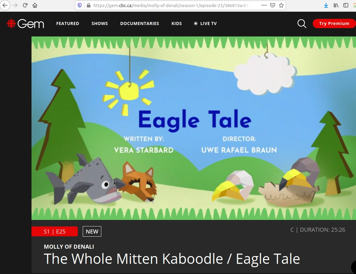 Eagle Tale Molly Of Denali Wiki Fandom