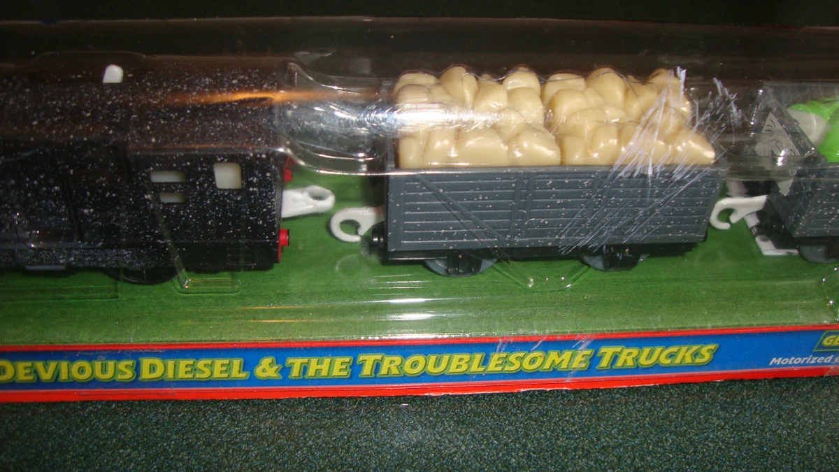 DEVIOUS DIESEL AND THE TROUBLESOME TRUCKS TRACKMASTER TRAIN | Mom1_st ...