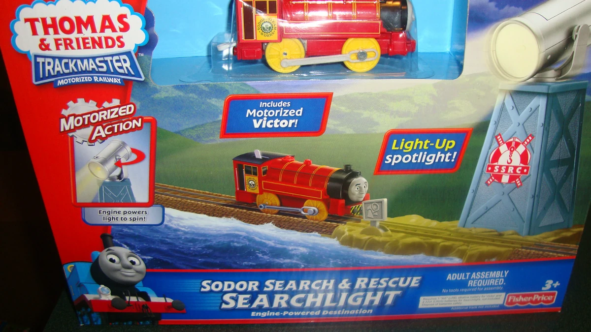 SODOR SEARCH AND RESCUE SEARCHLIGHT TRACKMASTER SET | Mom1_st ...