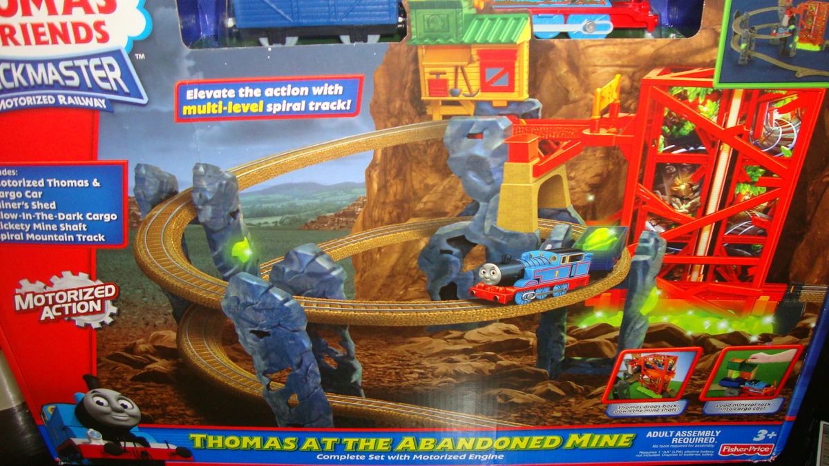 THOMAS AT THE ABANDONED MINE TRACKMASTER SET | Mom1_st TrackMaster Wiki ...