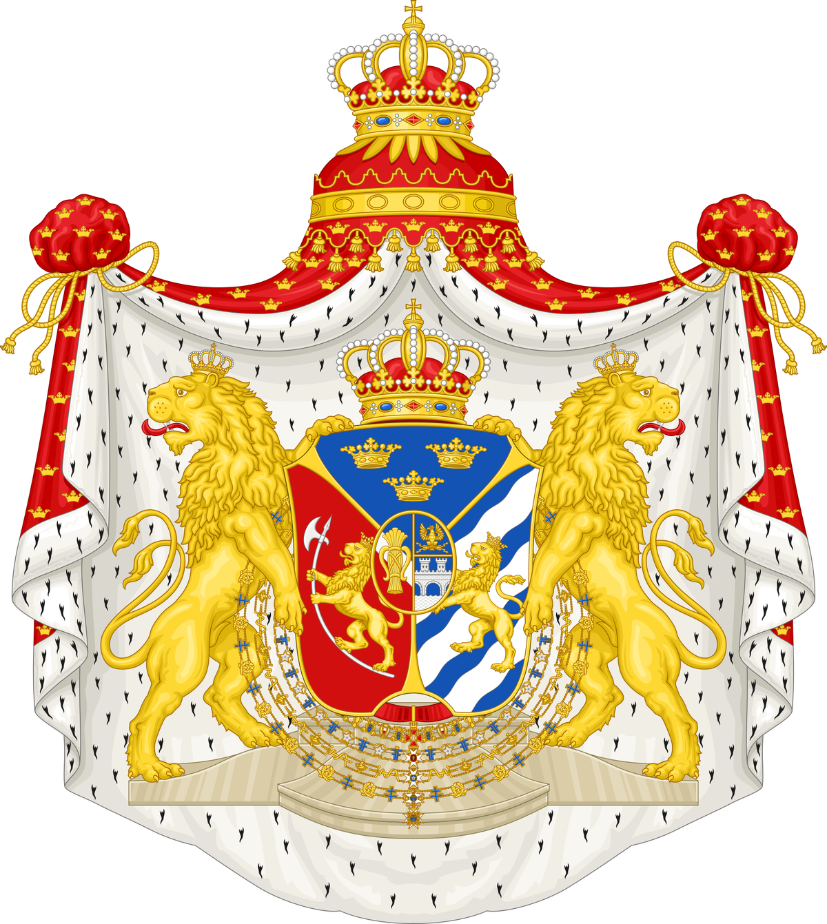 Armorial of the House of Bernadotte | Monarchies Wiki | Fandom