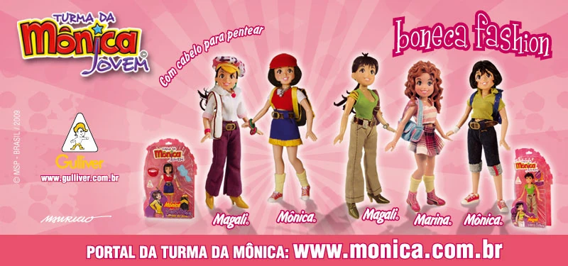 Turma da Mônica Jovem: Boneca Fashion | Turma da Mônica Wiki | Fandom