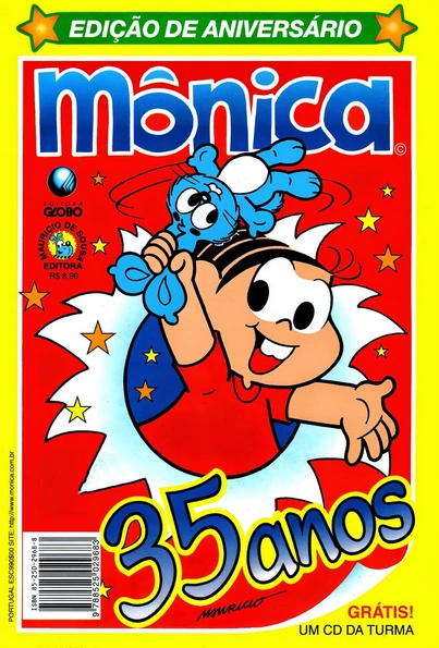 Mônica 35 Anos | Turma da Mônica Wiki | Fandom