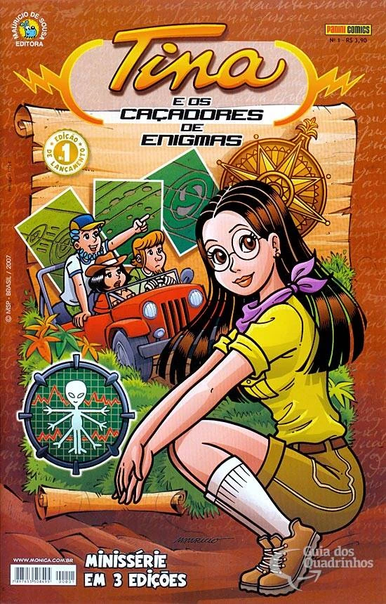 Tina & Os Caçadores de Enigmas | Turma da Mônica Wiki | Fandom
